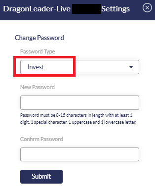What is an investor password? Where can I set the password? – Help Center